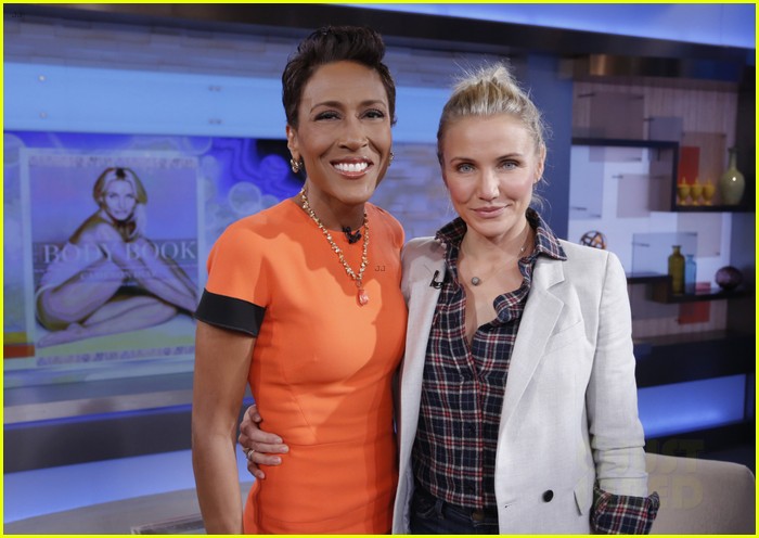 Cameron Diaz & Lena Dunham Meet at 'Good Morning America': Photo ...