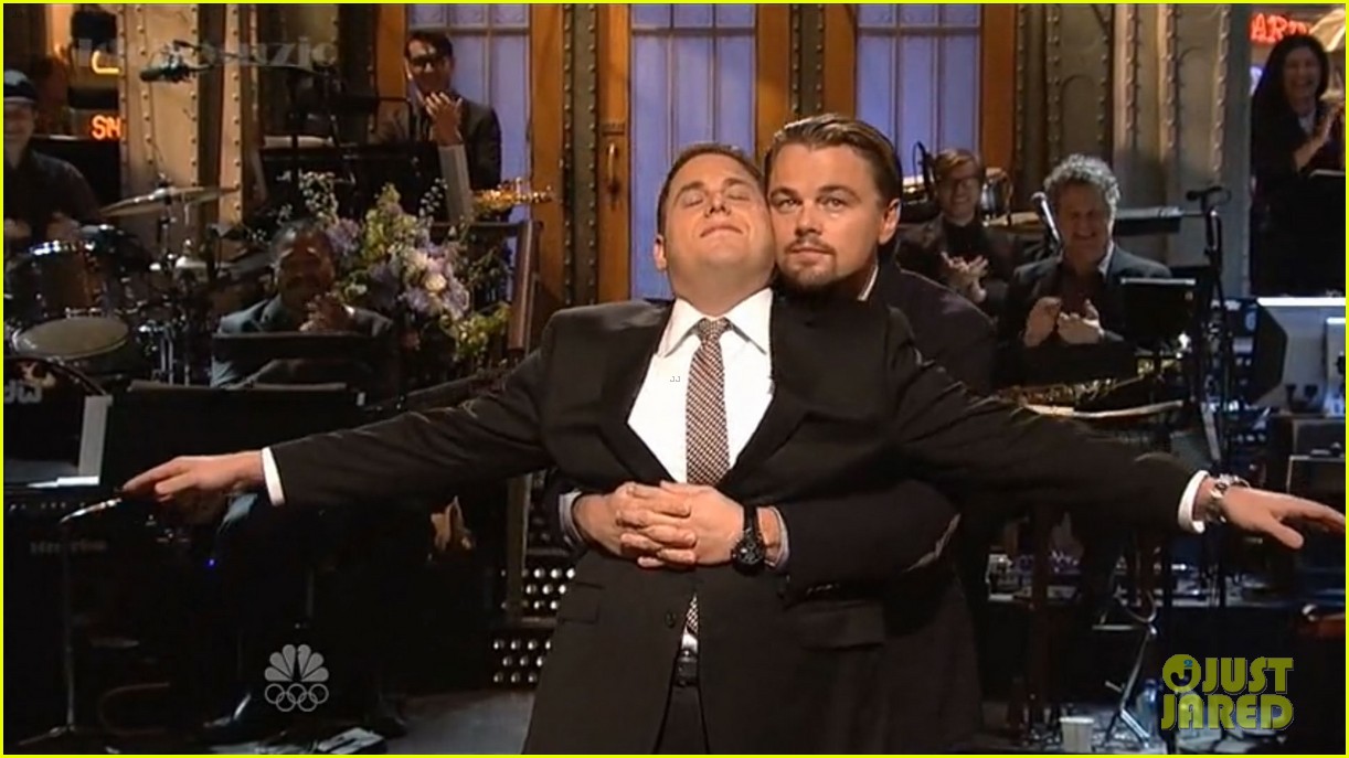 Leonardo DiCaprio & Jonah Hill Recreate 'Titanic' Scene on 'SNL' (Opening Monologue Video ...