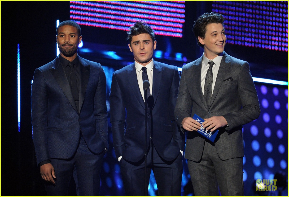Zac Efron & Michael B. Jordan - People's Choice Awards 2014!: Photo ...
