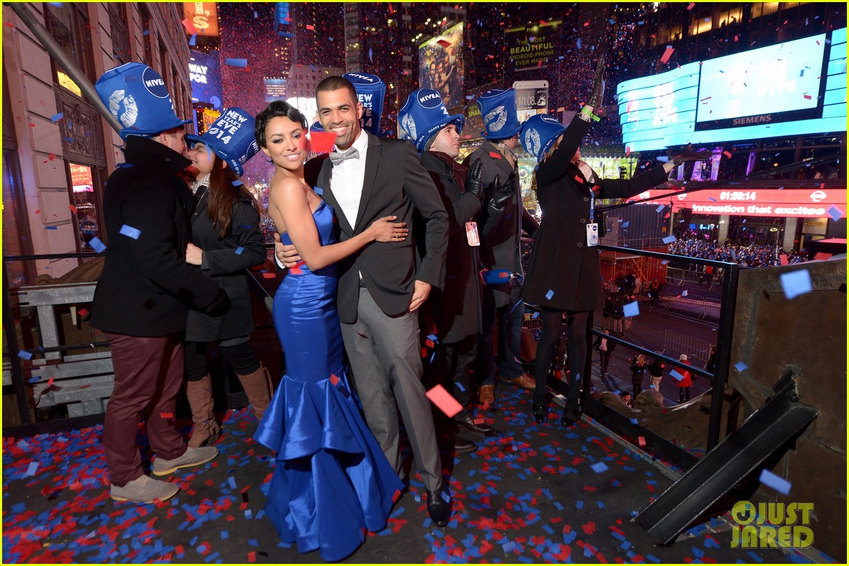Kat Graham & Cottrell Guidry: Midnight Kiss on New Year's Eve!: Photo ...