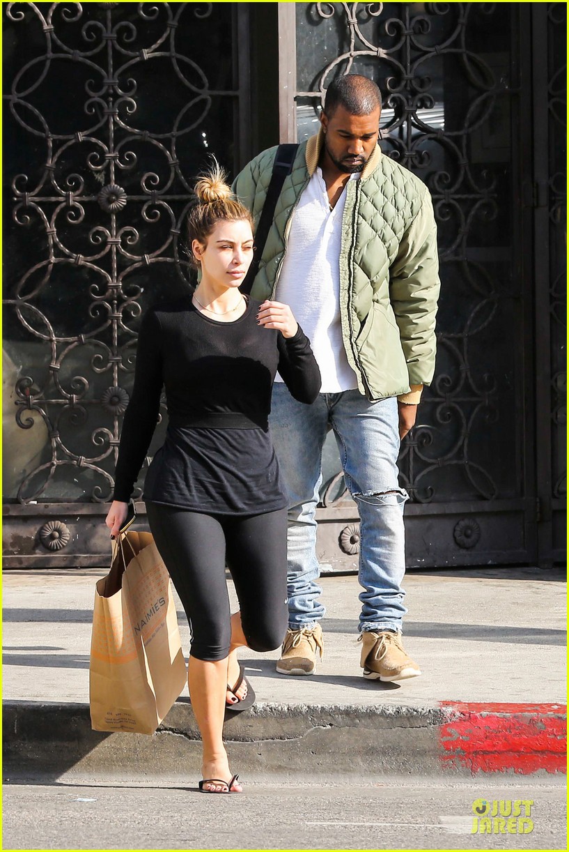 Kim Kardashian & Kanye West Shop Together After New Year!: Photo ...