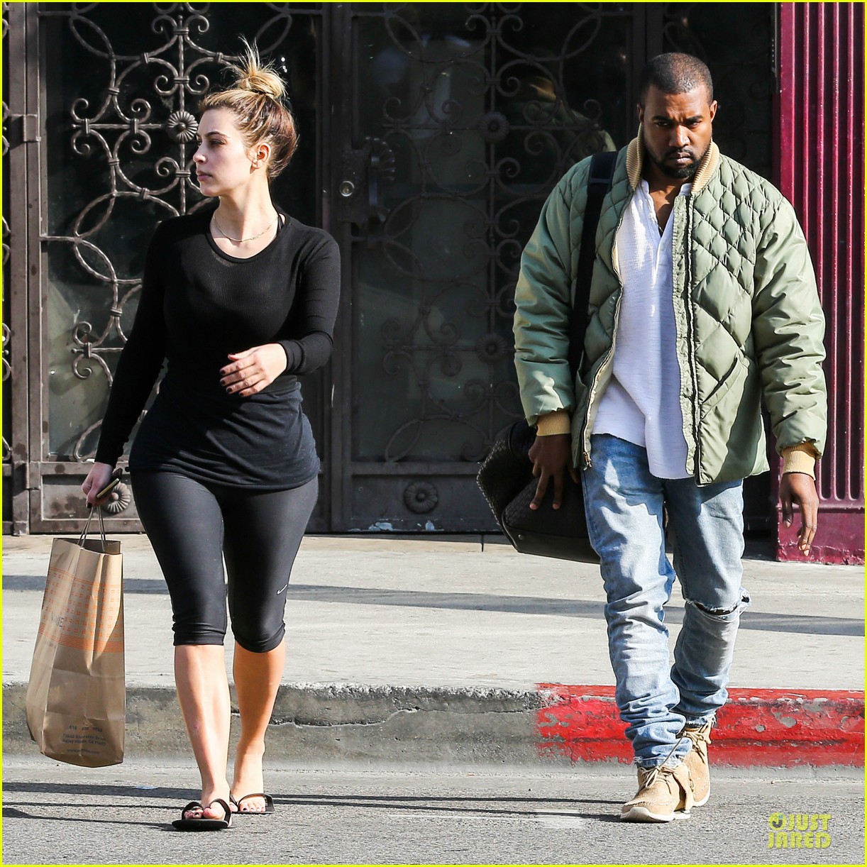 Kim Kardashian & Kanye West Shop Together After New Year!: Photo ...