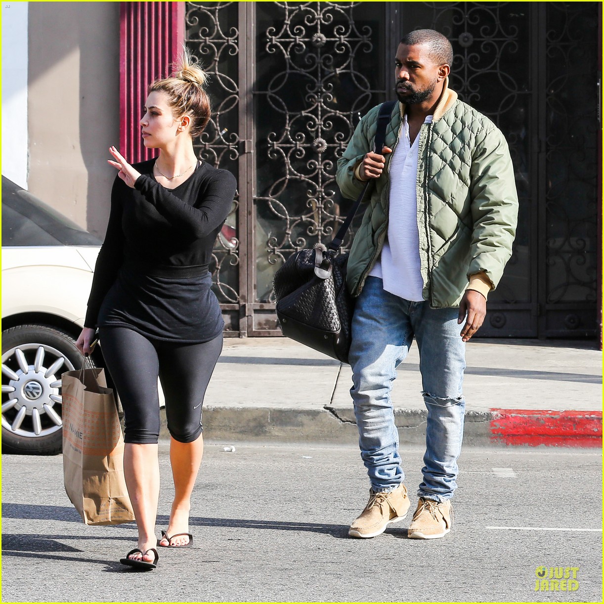 Kim Kardashian & Kanye West Shop Together After New Year!: Photo ...