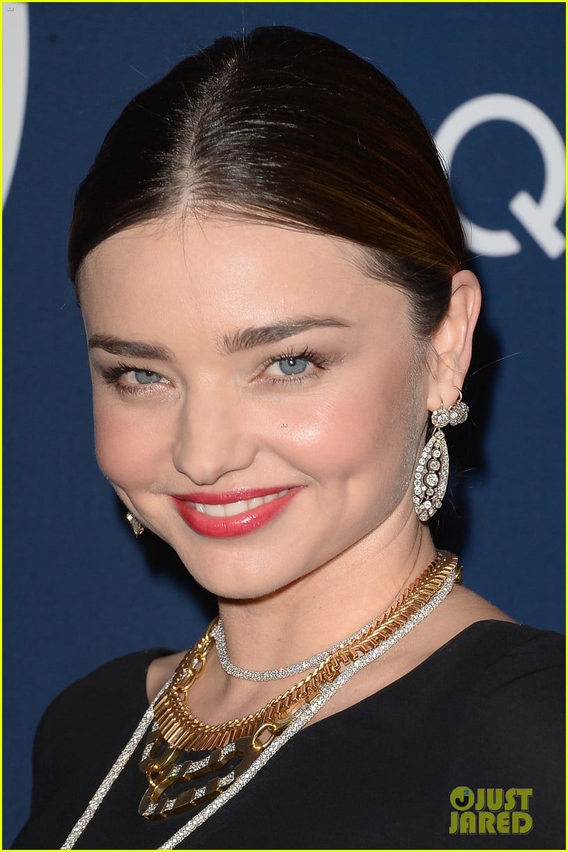 Miranda Kerr Rocks Full Body Slit at Golden Globes Party 2014: Photo ...