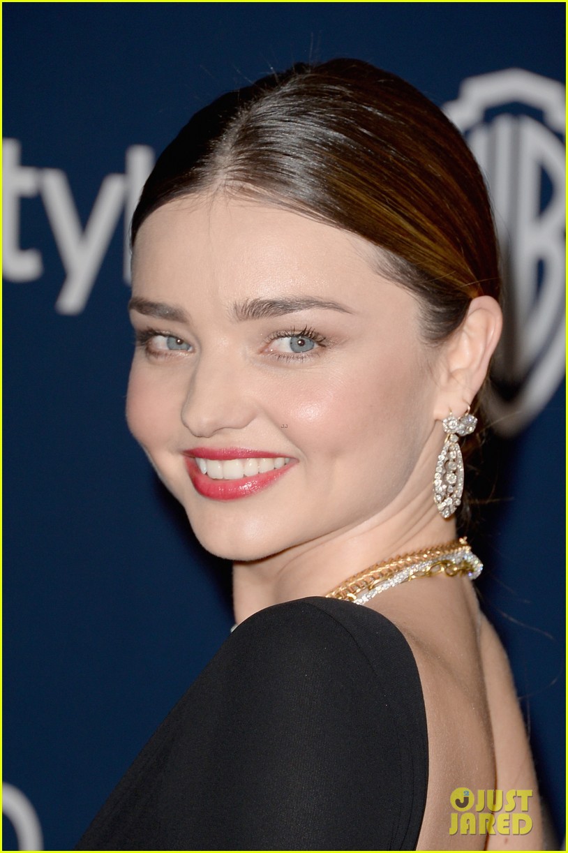 Miranda Kerr Rocks Full Body Slit at Golden Globes Party 2014: Photo ...