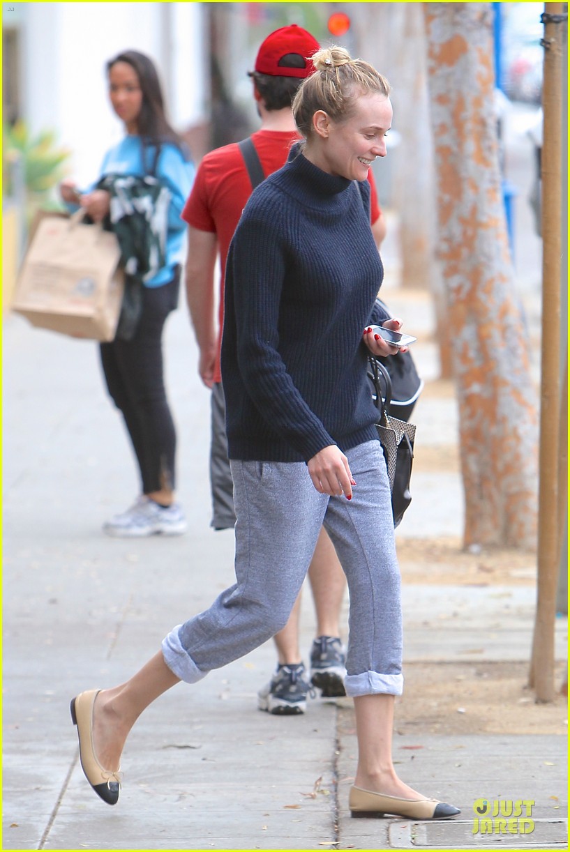 Diane Kruger: All Natural Beauty for Friday Workout!: Photo 3039501 ...