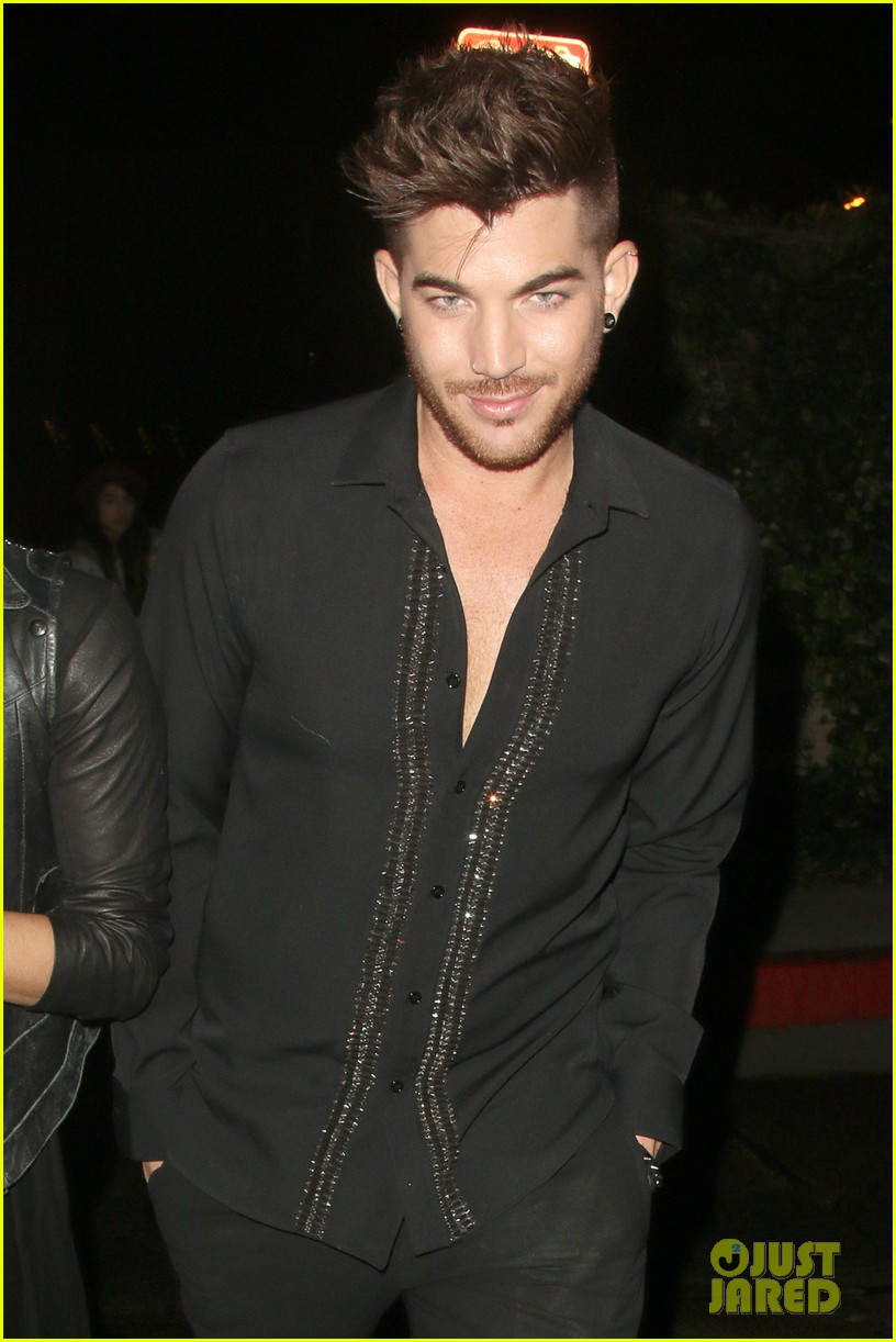 Olivia Munn & Adam Lambert: Chateau Marmont Night Out!: Photo 3042051 ...