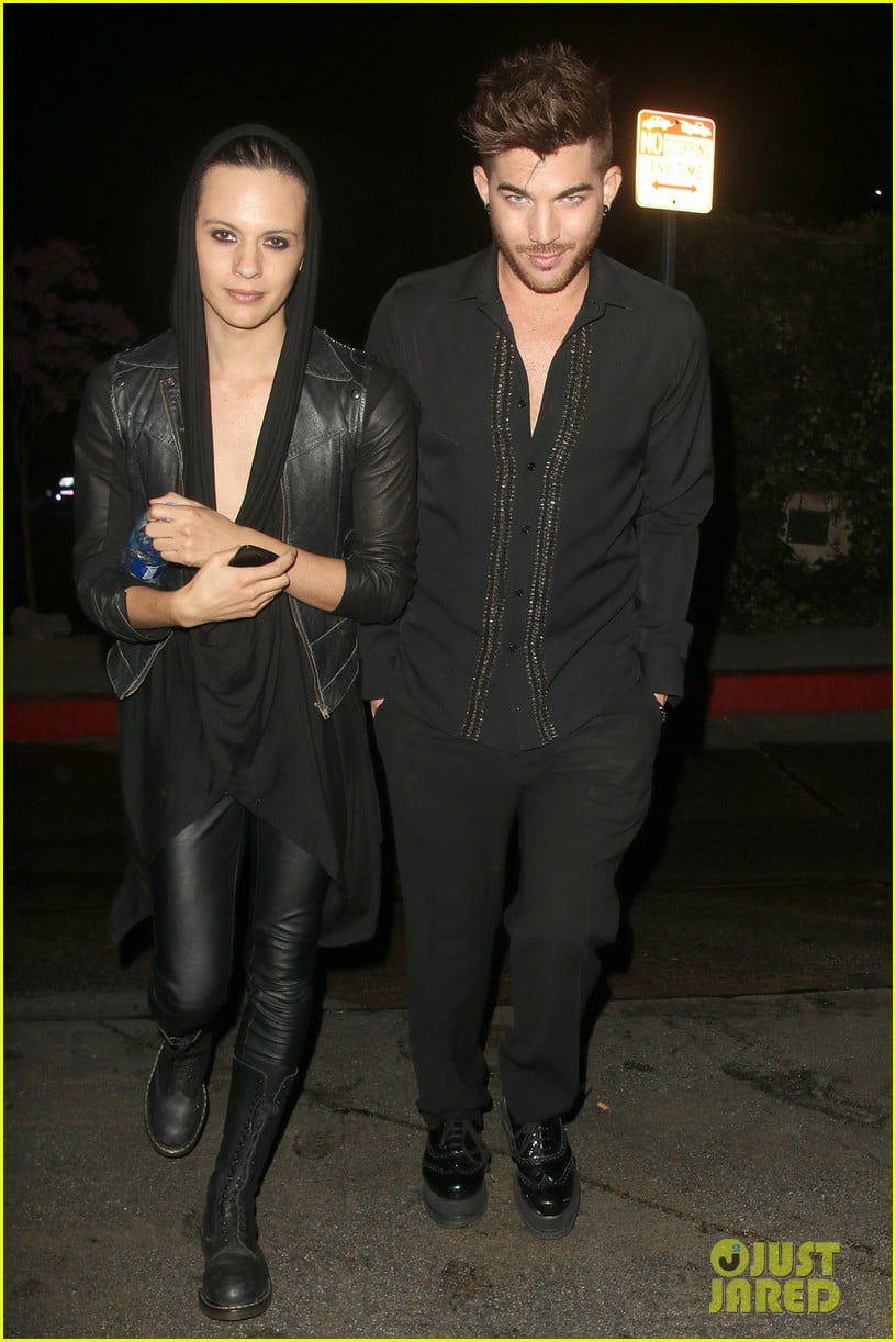 Olivia Munn & Adam Lambert: Chateau Marmont Night Out!: Photo 3042056 ...