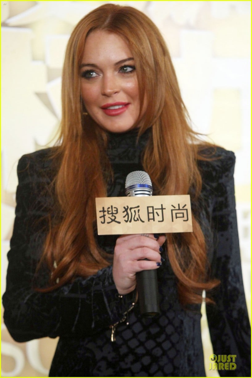 Lindsay Lohan: Sohu Fashion Achievement Awards Ceremony!: Photo 3024165 ...