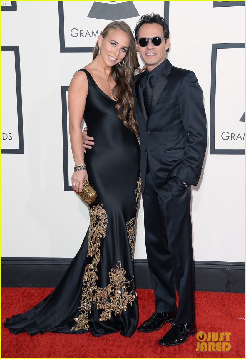 Marc Anthony & Chloe Green - Grammys 2014 Red Carpet: Photo 3041275 ...