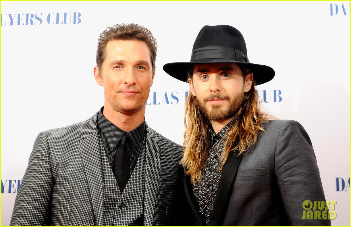 Matthew McConaughey & Jared Leto Reunite for 'Dallas Buyers Club' UK ...