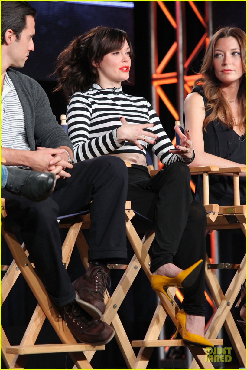 Rose McGowan & Milo Ventimiglia: 'Chosen' TCA Panel!: Photo 3030894 ...