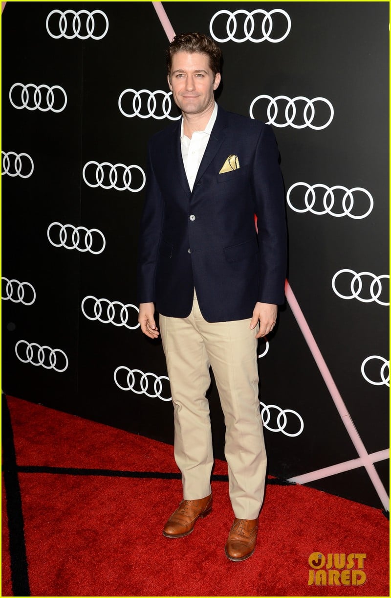 Matthew Morrison & Chord Overstreet: Pre-Globes Party Guys!: Photo ...