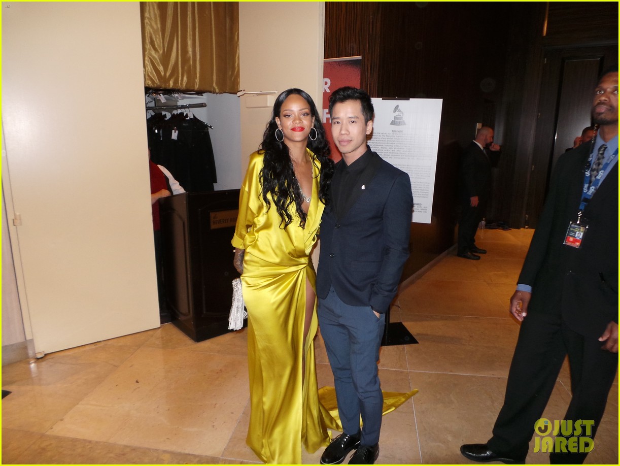 Rihanna - Clive Davis' Pre-Grammys Gala 2014: Photo 3040461 | Jared Eng ...