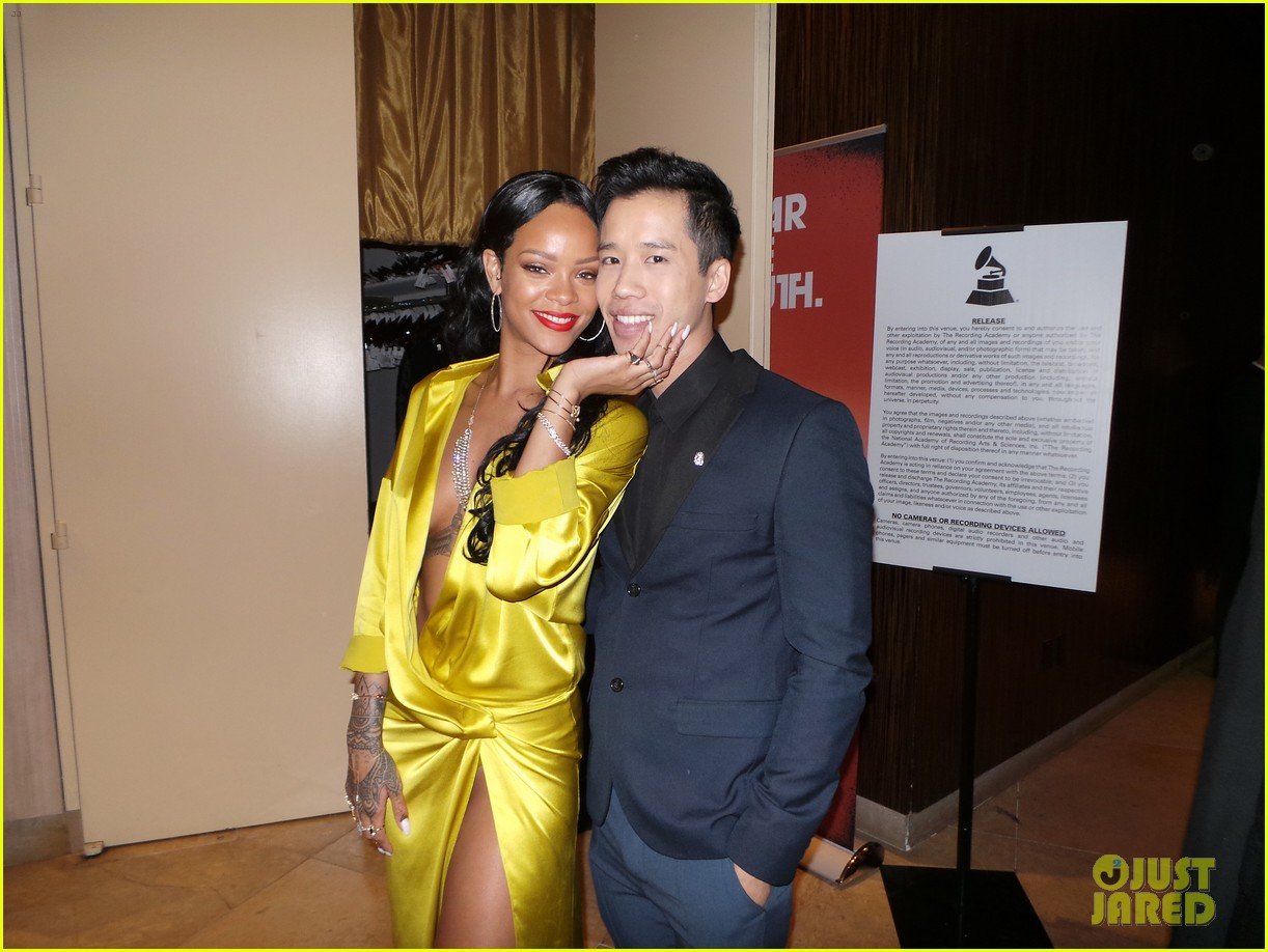 Rihanna - Clive Davis' Pre-Grammys Gala 2014: Photo 3040464 | Jared Eng ...