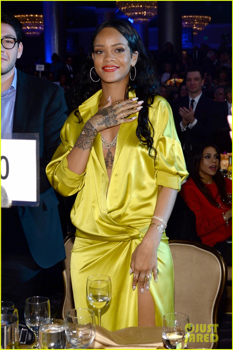 Rihanna - Clive Davis' Pre-Grammys Gala 2014: Photo 3040470 | Jared Eng ...