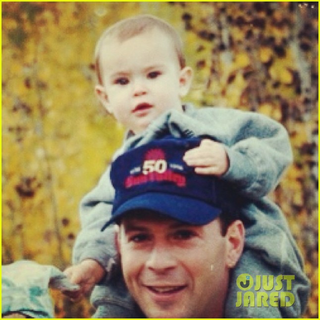 Rumer Willis Shares Cute Throwback Pic with Dad Bruce Willis!: Photo ...