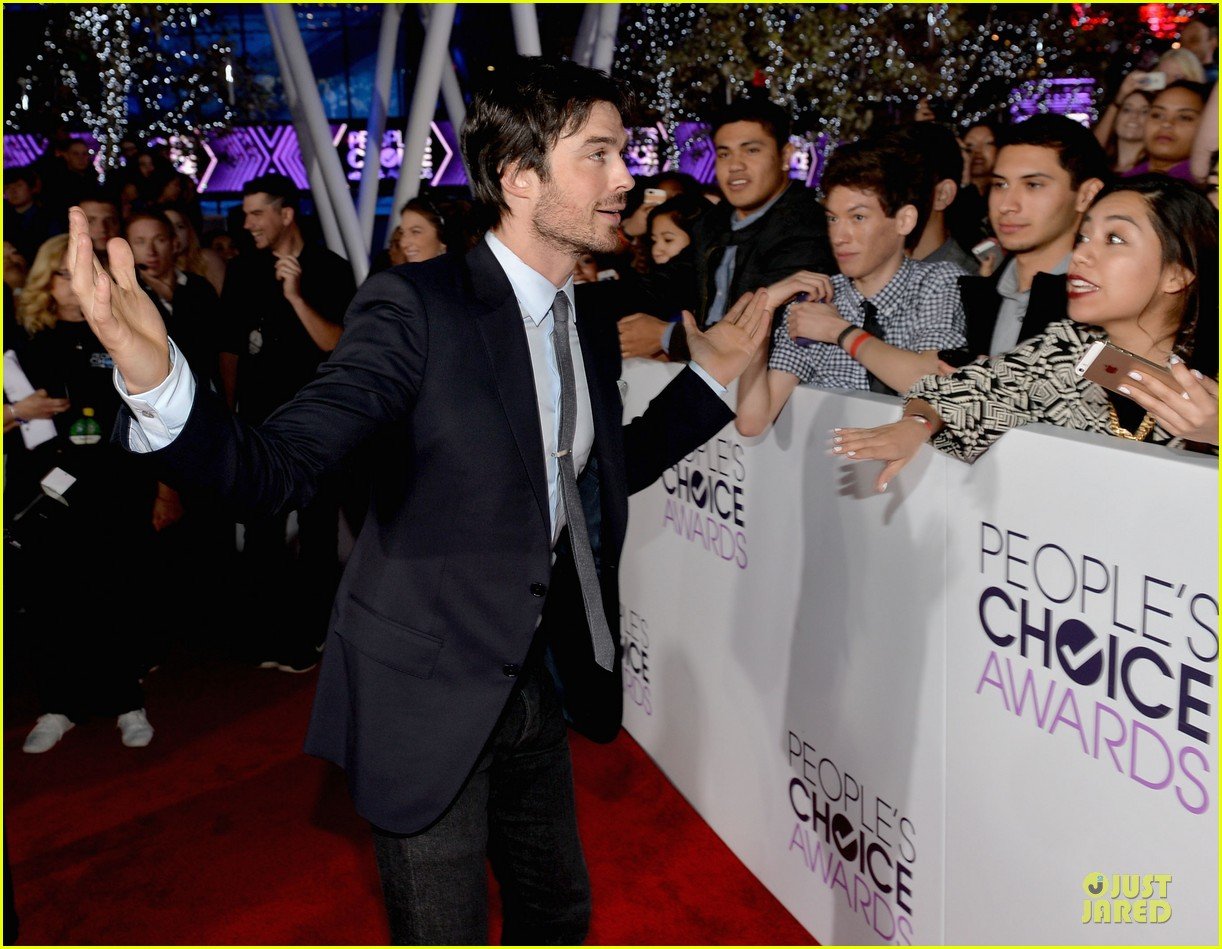 Ian Somerhalder - People's Choice Awards 2014 Red Carpet: Photo 3025612 ...