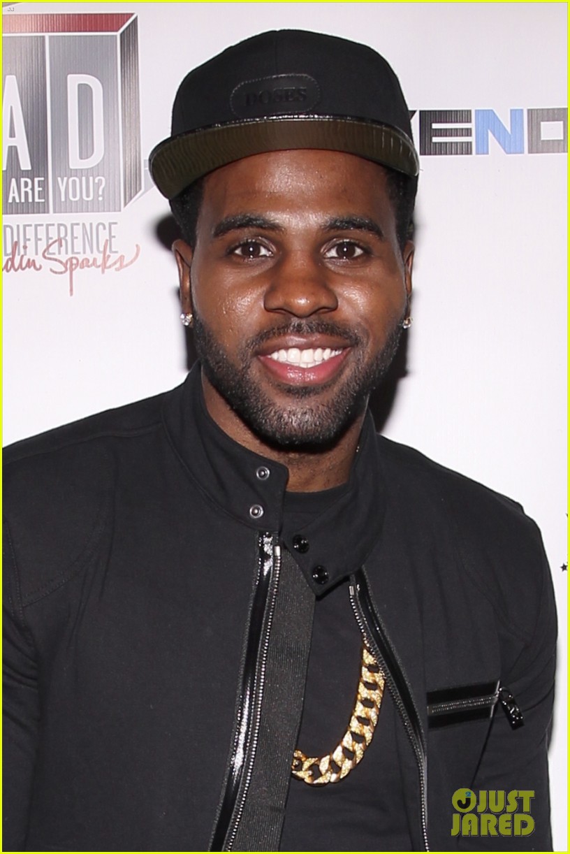 Jordin Sparks & Jason Derulo: Red, White & Black Super Bowl Party ...