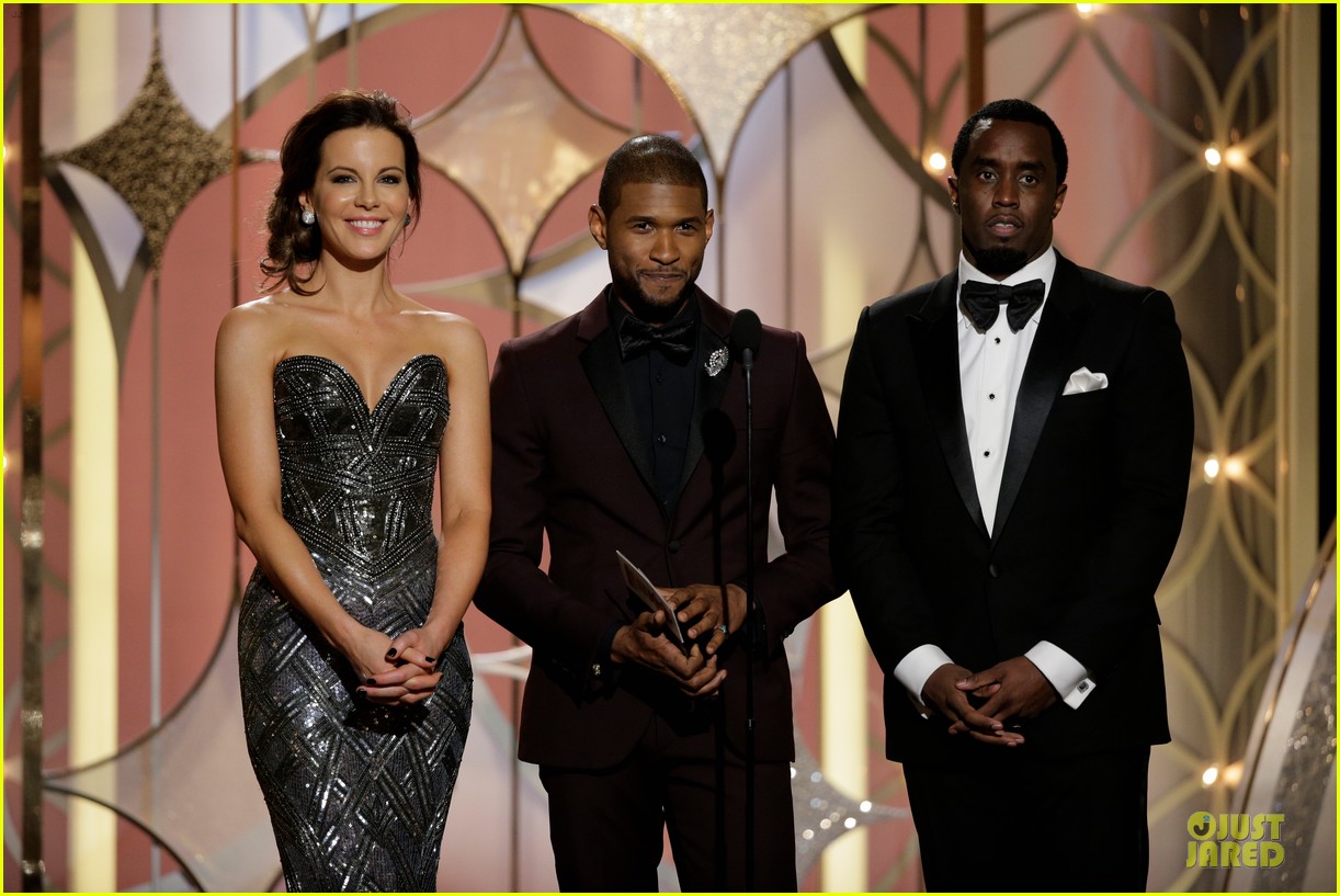Usher & Sean Combs - Golden Globes 2014 Presenters: Photo 3029752 ...