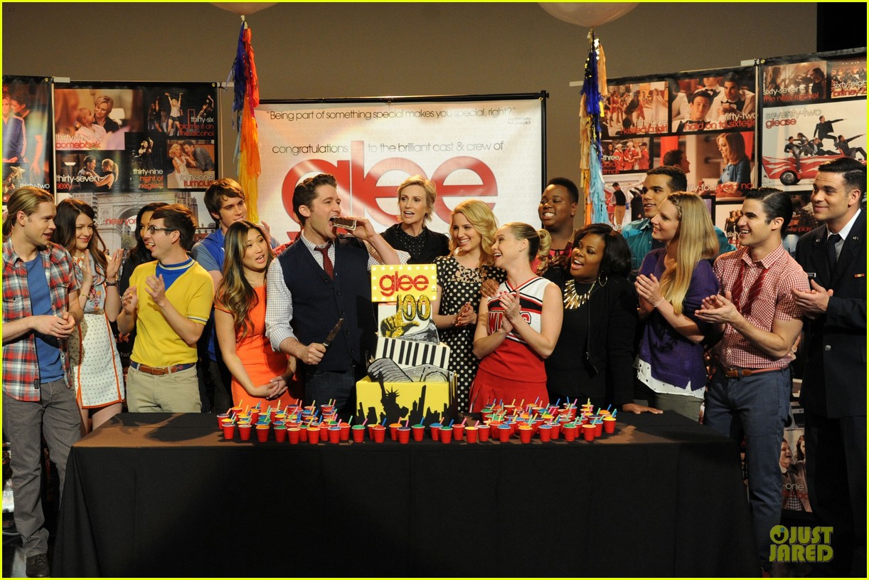 Dianna Agron & Chord Overstreet: 'Glee' 100th Episode Celebration ...