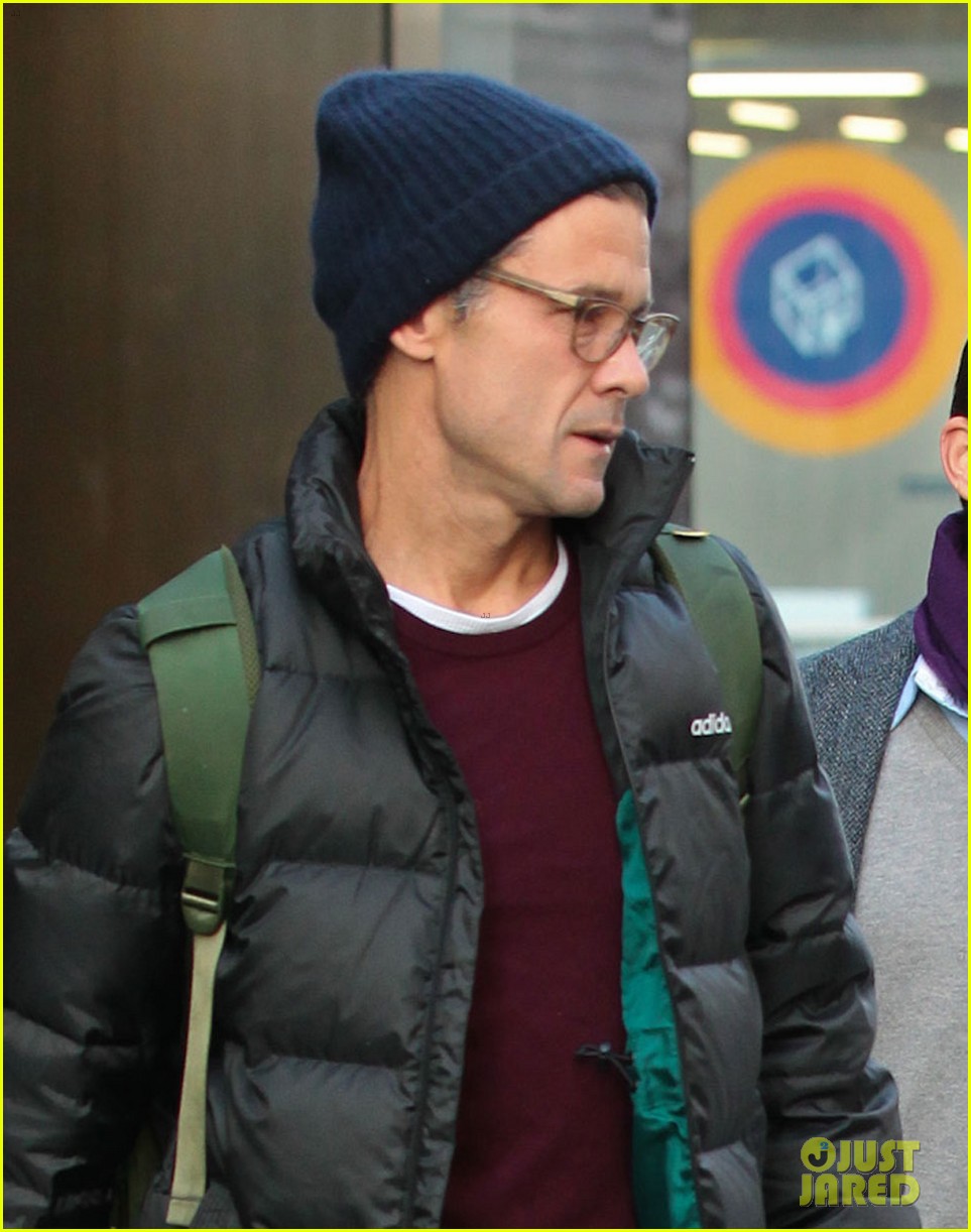 Matt Bomer & Partner Simon Halls Check Out of NYC Hotel: Photo 3052229 ...