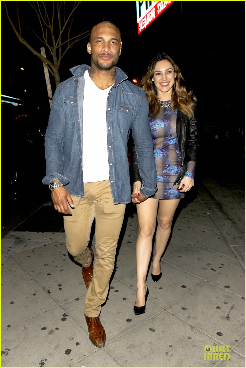Kelly Brook & David McIntosh Hold Hands at 1 Oak Nightclub!: Photo ...