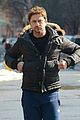 Gerard Butler Wears Furry Brown Coat to Keep Warm: Photo 3055148 ...