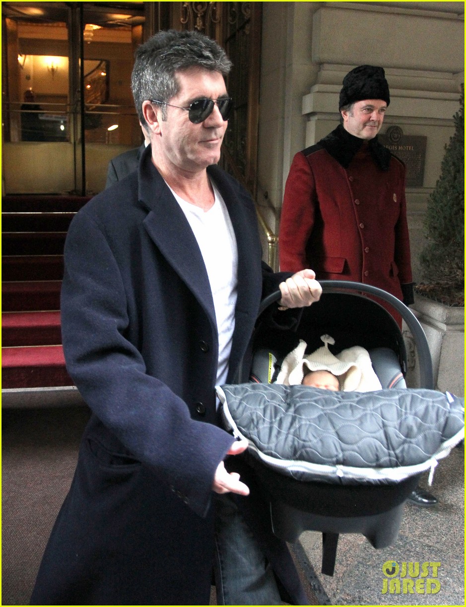 Simon Cowell's Newborn Son Eric Made Two New Friends!: Photo 3058030 ...