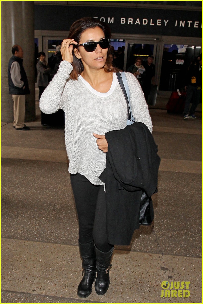 Eva Longoria: Back Home After Quick Trip to Paris: Photo 3049095 | Eva ...