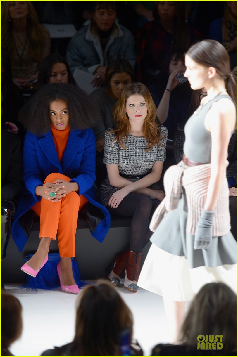 Anna Kendrick & Solange Knowles: Milly By Michelle Smith Fashion Show ...