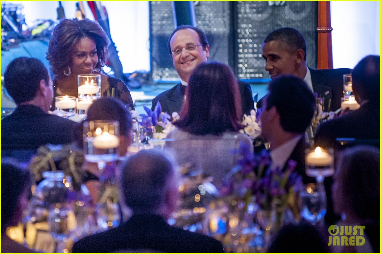 President Barack & Michelle Obama: White House State Dinner!: Photo ...