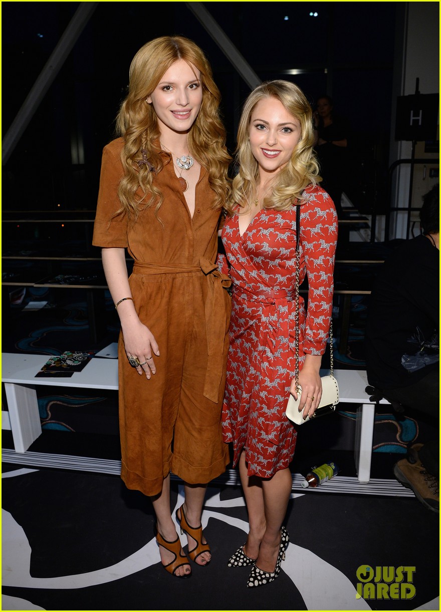 AnnaSophia Robb & Bella Thorne Sit Front Row at Diane Von Furstenberg ...