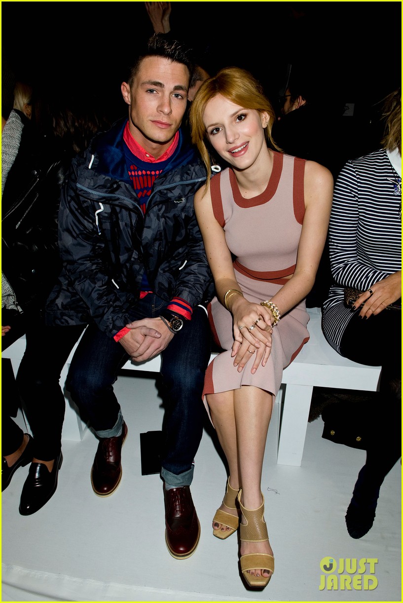 Bella Thorne & Colton Haynes: Lacoste Fashion Week Show!: Photo 3049743 ...