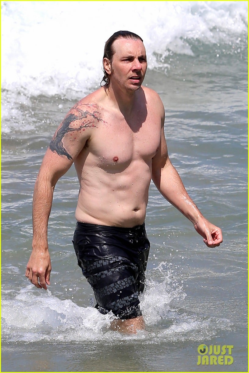 Dax Shepard Cherry Blossom Tattoo