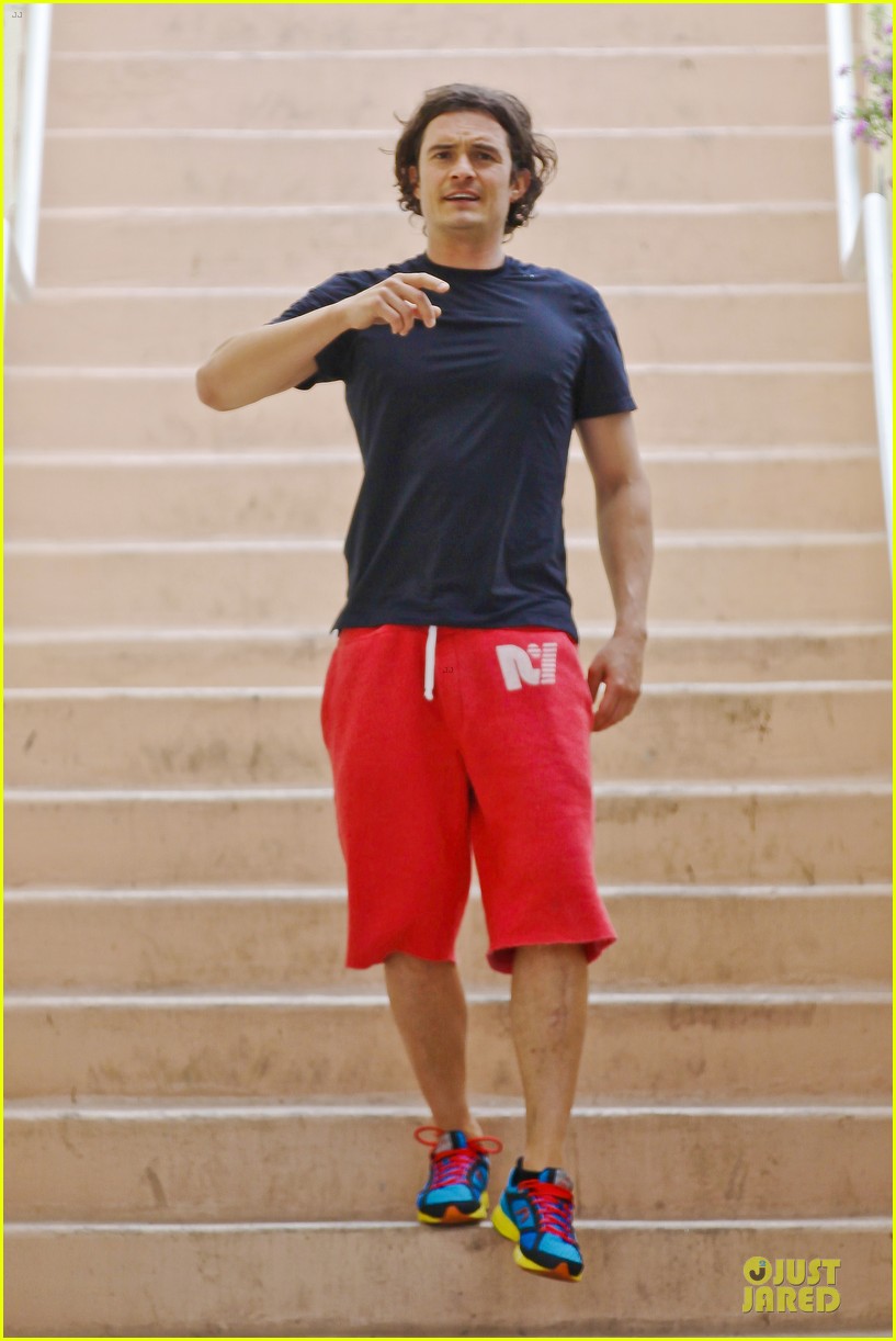 Orlando Bloom Gets His Hot Body By Running Stairs!: Photo 3078051 ...