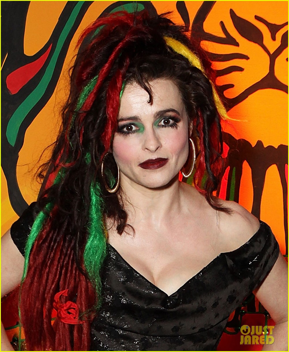 Helena Bonham Carter's Multi-Colored Dreadlocks Are the Perfect ...