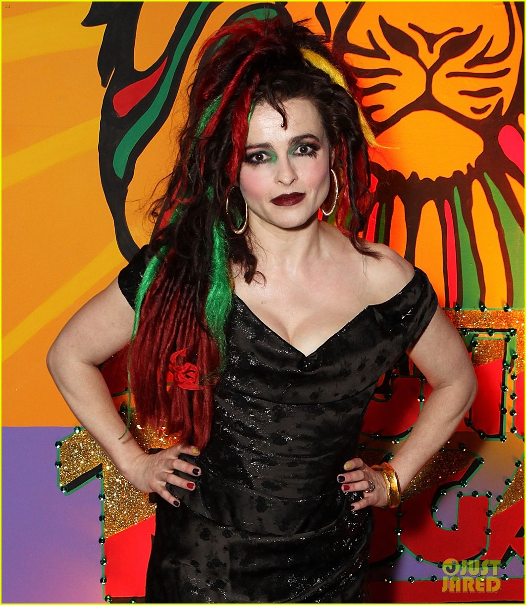 Helena Bonham Carter's Multi-Colored Dreadlocks Are the Perfect ...
