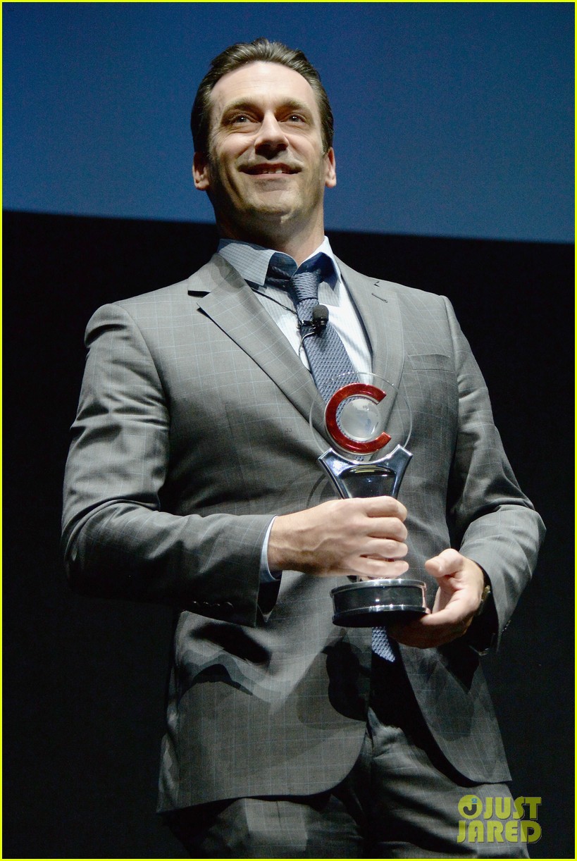 Jon Hamm Receives Excellence in Acting Award at CinemaCon!: Photo ...
