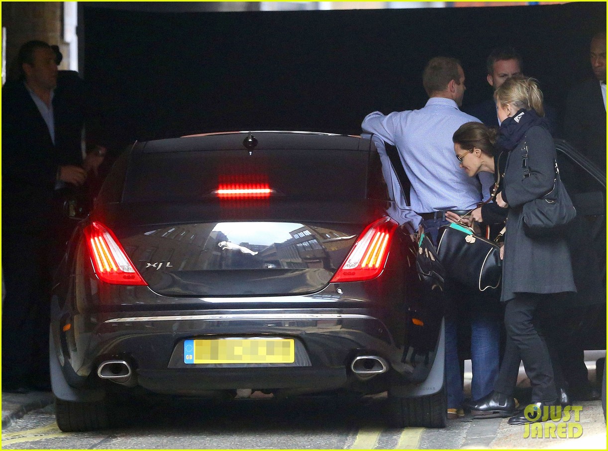 Angelina Jolie Ducks Into Her Car After Quick Trip in London: Photo ...