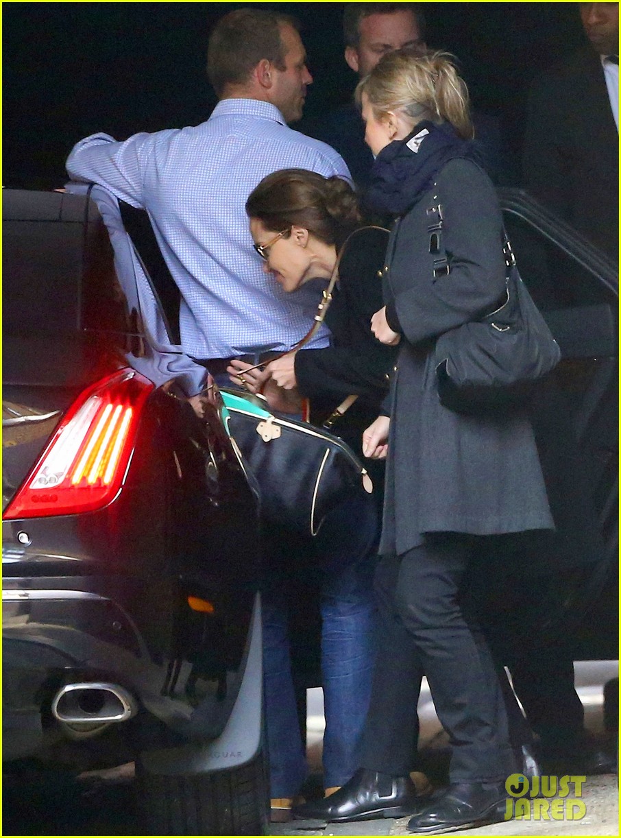 Angelina Jolie Ducks Into Her Car After Quick Trip in London: Photo ...