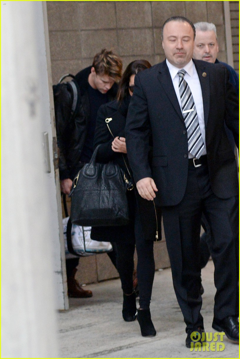 Lea Michele & Chord Overstreet Arrive in New York Together!: Photo ...