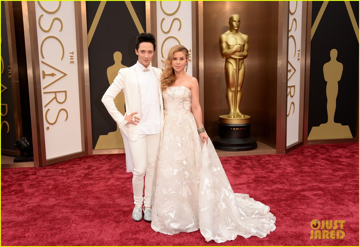 Tara Lipinski & Johnny Weir Skate Their Way to Oscars 2014!: Photo ...