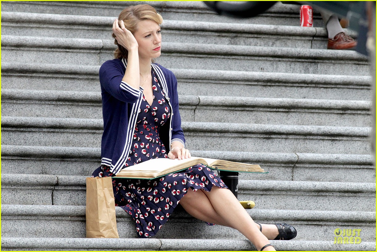 Blake Lively Gets Serious Reading Done For 'Age of Adaline'!: Photo ...