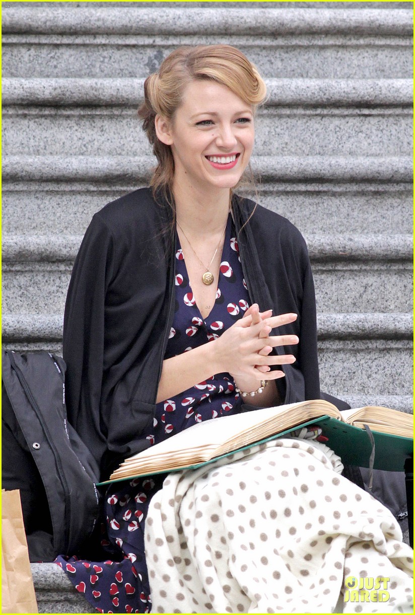 Blake Lively Gets Serious Reading Done For 'Age of Adaline'!: Photo ...