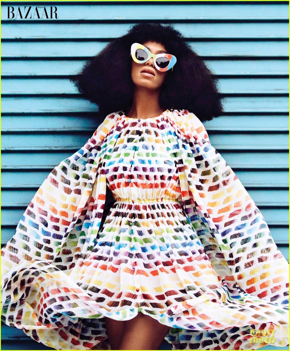 Solange Knowles Is Full of Color in 'Harper's Bazaar' Feature!: Photo ...