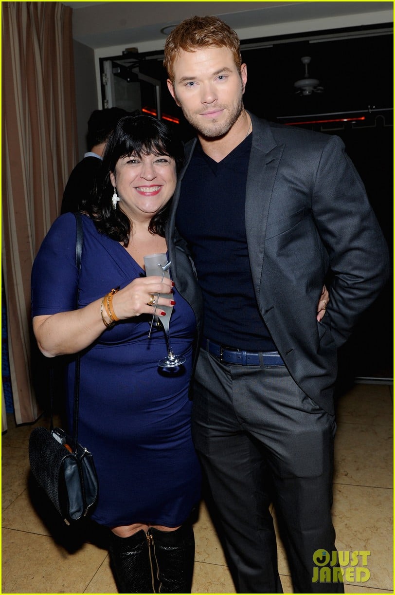 Zooey Deschanel & Kellan Lutz: Pre-Oscars Party at Sunset Tower with ...