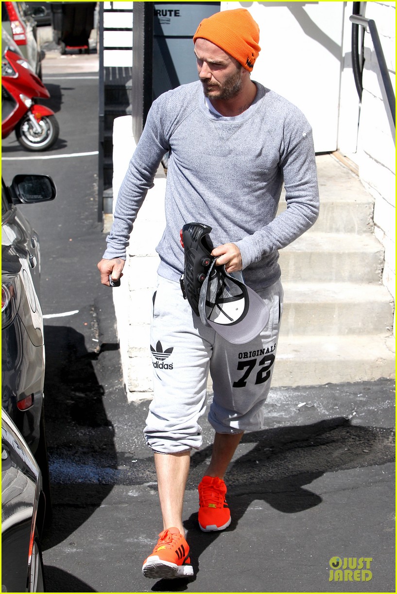 David Beckham Keeps His Amazing Body in Shape with SoulCycle!: Photo ...
