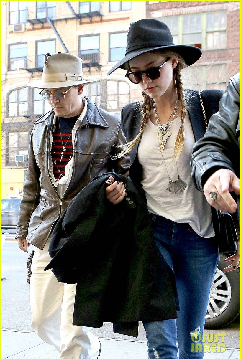 Johnny Depp & Amber Heard Step Out Together in New York: Photo 3096355 ...