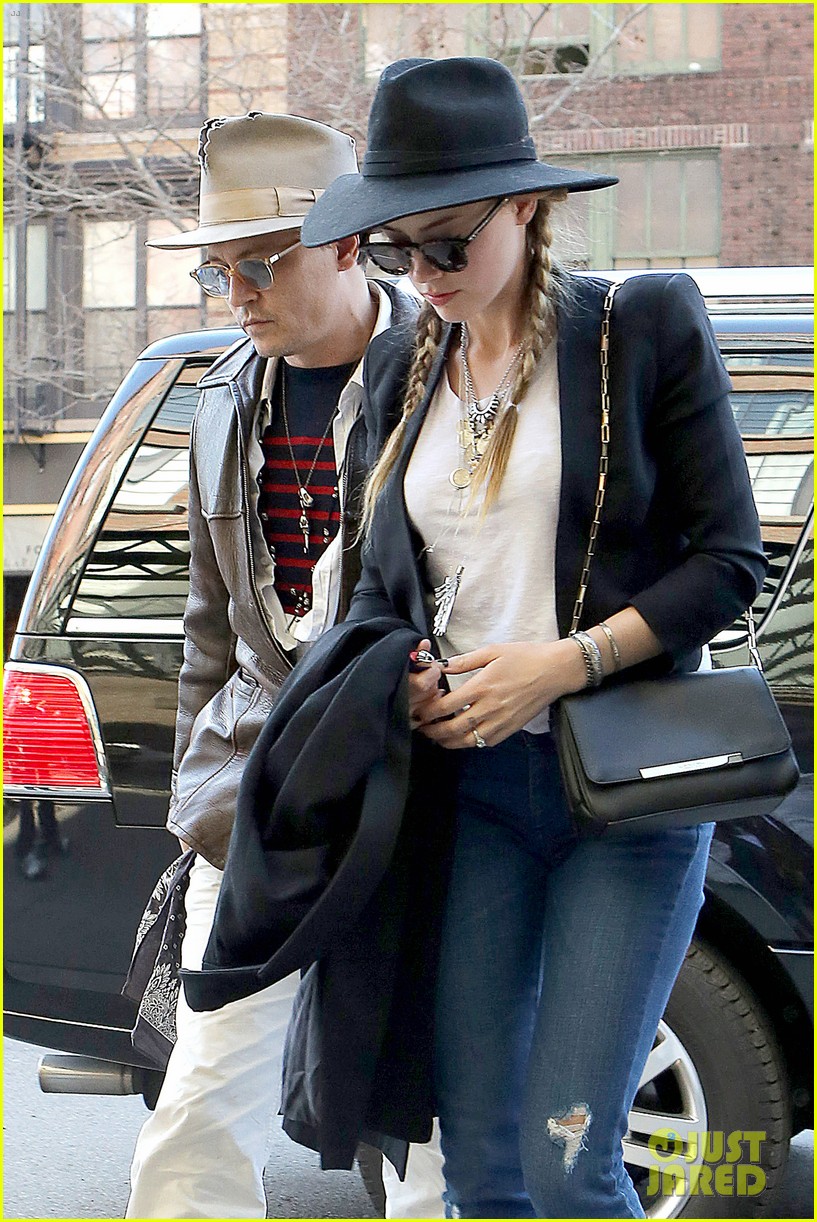 Johnny Depp & Amber Heard Step Out Together in New York: Photo 3096356 ...